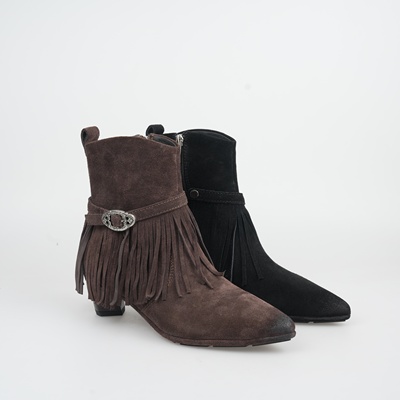 【大罗Daluo】时装靴X22405857-36跟高4cm半码拍大