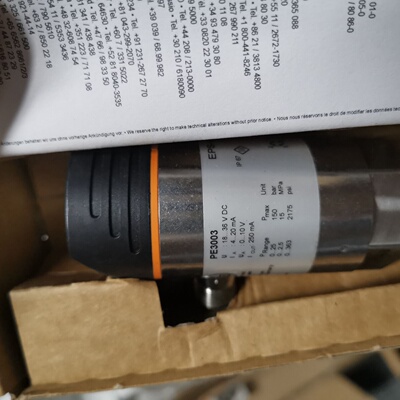 议价IFM易福门压力感测器PE3003