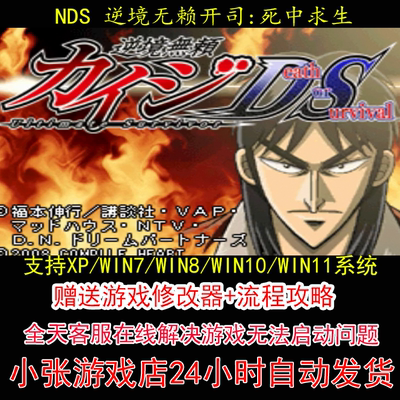 NDS 逆境无赖开司死中求生+修改器+攻略 pc电脑单机游戏怀旧角色
