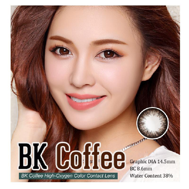 老款黑咖巧克力超大直径自然美瞳冰点朗姆大眼女孩年抛tj_虎窝淘