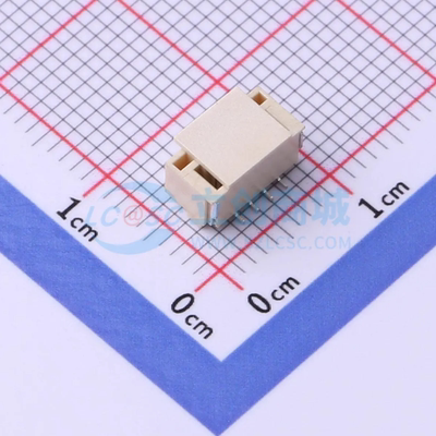 WAFER-GH1.25-4PLB 1.25间距 1x4P 立贴 带扣 线对板针座 全新