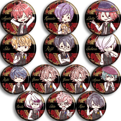 魔鬼恋人DIABOLIK LOVERSB款动漫吧唧徽章二次元周边可定制逆卷修