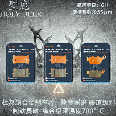 圣鹿杜邦超合金刹车片适用本田XADV750佛沙Forza750 NSS750碟刹片