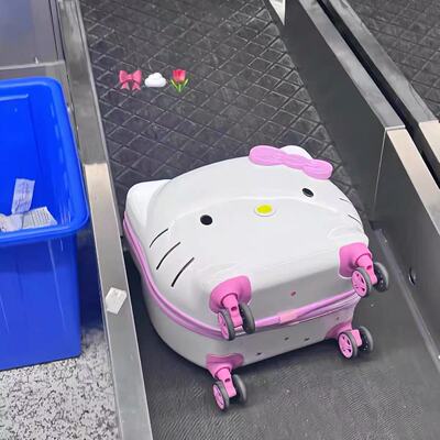 hellokitty行李箱女2025新款拉杆箱20寸子母高颜值小型登机旅行箱