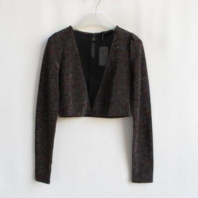 F21正品B-11-10-2-2性感透视短款长袖女T恤241707