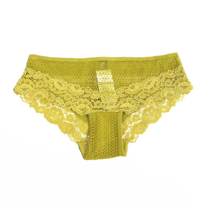 艾格伊品专柜正品性感透视低腰蕾丝三角裤底裤内内裤女 8A0771023