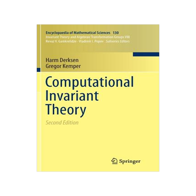 预订 Computational Invariant Theory