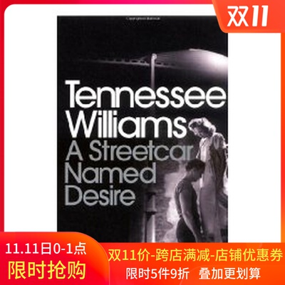 现货 英文原版 欲望号街车 A Streetcar Named Desire 纳西·威廉斯 剧本