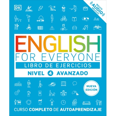 预订 适合所有人的英语 Nivel 4 Avanzado: Libro de ejercicios: Edicion en espanol DK English for Everyone DK Everyone系列