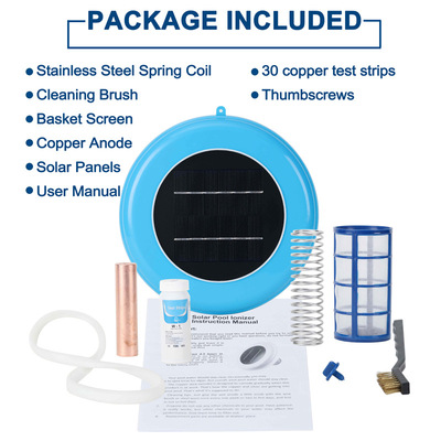 water purifier太阳能铜银离子泳池水净化器pool欧美亚马逊热卖