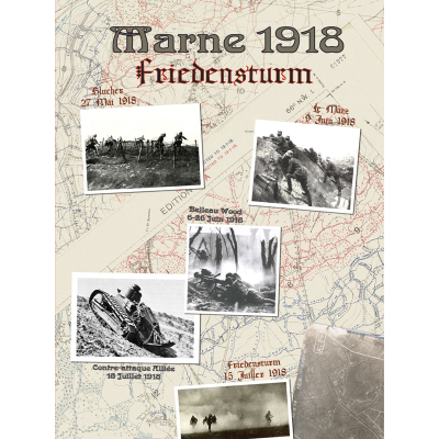 桌游驿站Marne1918马恩兵棋