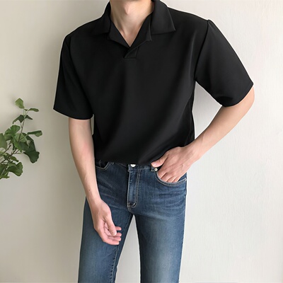 夏季短袖T恤男潮牌高级感百搭休闲上衣 5503-P48