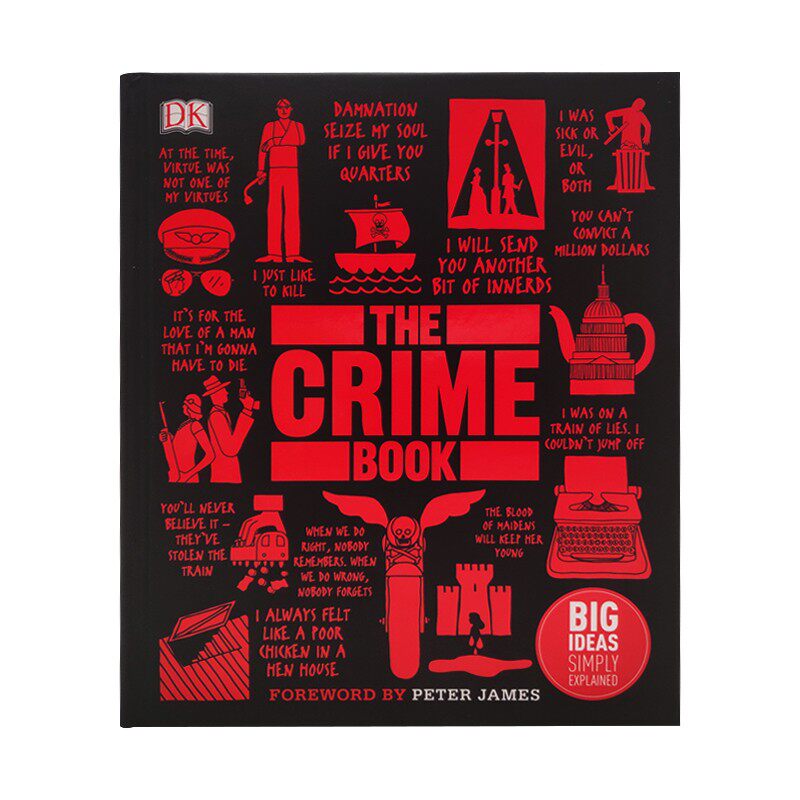【让利促销】现货包邮英文原版 DK百科丛书 The Crime Book犯罪学大百科图解艺术百科图文解读经典艺术作品 DK百科全书_虎窝淘