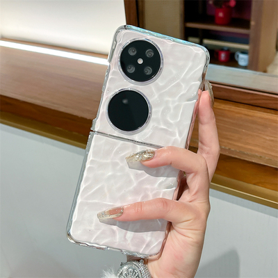 适用华为pockte2手机壳oppofindn5折叠屏matex6小米mixflip透明x5荣耀vflip防摔novaflip华为purax女x3保护套