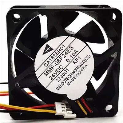 全新三菱MMF-06F24ES RP1 6025 24V 0.10A CA1638H01 6CM驱动风扇