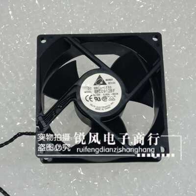 台达 EFC0912BF 12V 0.60A 9厘米 D8YJP-A00 9232 4线PWM调速风扇