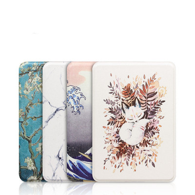 适用kindle彩图保护套paperwhite123保护套958电子书薄卡通paperwhite5/6/7代KPW1/2/3保护外壳DP75SDI ey21