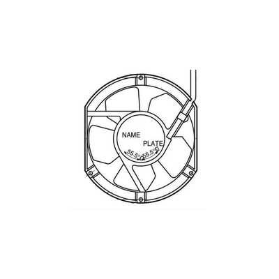 全新 Centron AC AXIAL FAN CB17055-230HE 230V AC 46/44W 风机