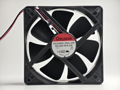 建准EEC0382B1-000C-F99 12CM 12038 24V 9.2W变频器散热风扇