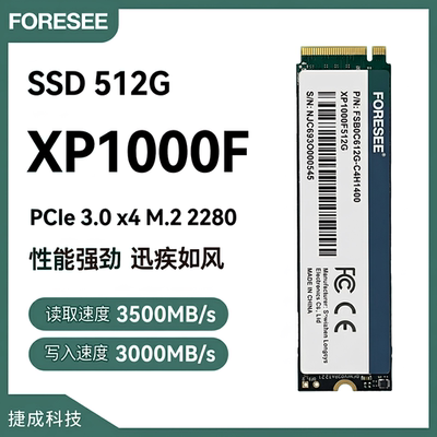 江波龙FORESEE512GB固态硬盘