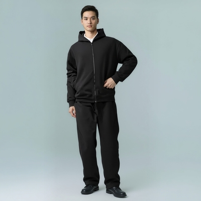 男装女装宽松运动长裤/裤脚抽绳