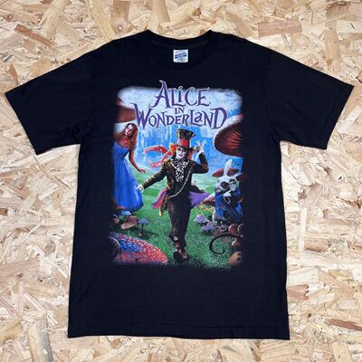 爱丽丝梦游仙境电影联名短袖T恤