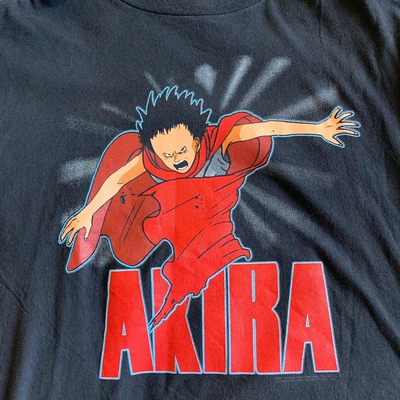 AKIRA阿基拉日系纯棉印花短袖T恤