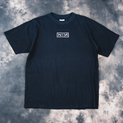 摇滚NineInchNails重磅短袖T恤