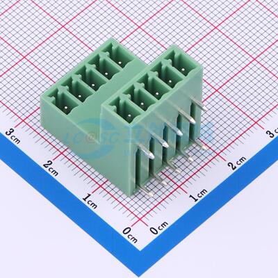 插拔式接线端子 KF2EDGRT-3.5-2*5P 插件,P=3.5mm 电子元器件配单