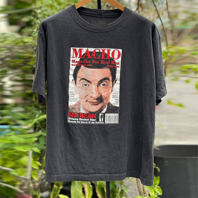 古着ins超火复古宽松短袖vintage