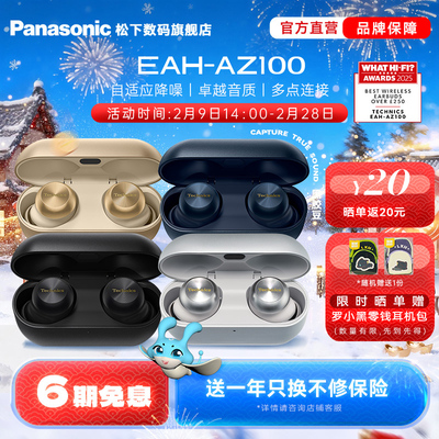 Technics松下新品黑胶豆耳机