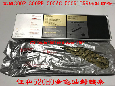 链条征和油封金色链条