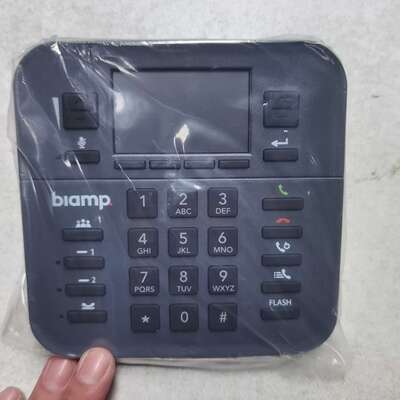 议价BIAMP Tesira HD-1拨号面板，全新未使用无包装