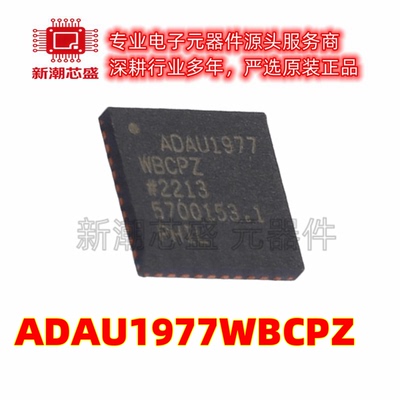 ADAU1977WBCPZ ADC/DAC-专用型 封装LFCSP-40 原装 ADI(亚德诺)
