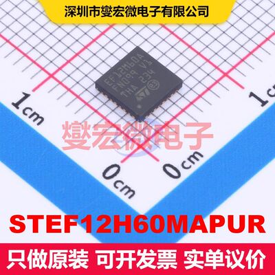 STEF12H60MAPUR QFN-32(5x5) 电流调节/管理 电源管理 集成芯片
