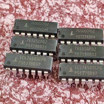 可议价芯片 ICL7650SCPD DIP 实图