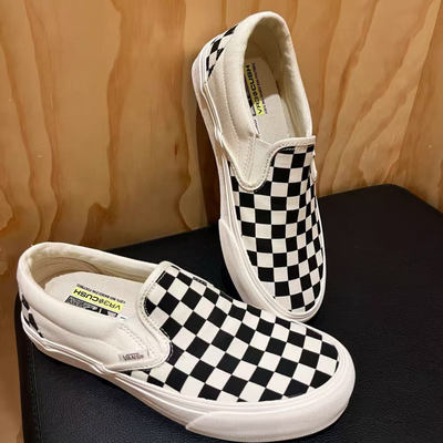 Vans slip-on 棋盘格 低帮 板鞋 男女同款 / VN0007NC1KP1
