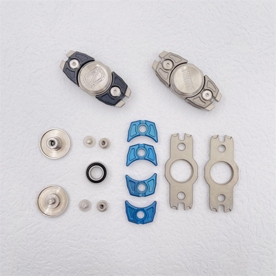 钛金属指尖陀螺 钛合金成人手指陀螺手指指间螺旋减压解压玩具EDC