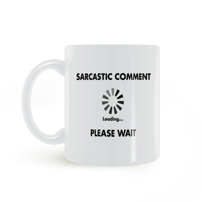 Sarcastic Comment Loading 讽刺评论加载中 办公室同事学生水杯