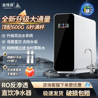 净水器家用直饮RO反渗透大流量