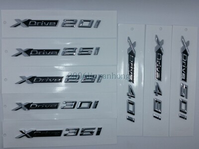 适用于宝马x3 x5x6 xdrive20i 25i 28i30i 35i 48i 50i叶子板侧标