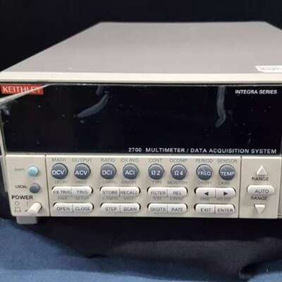 现货销售高价回收美国吉时利KEITHLEY 2700数据采集系统开关单元