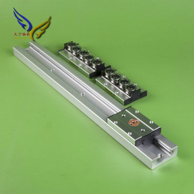 铝合金高速内置滚轮滑块直线导轨