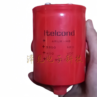 全新Itelcond电容器400V3300UF