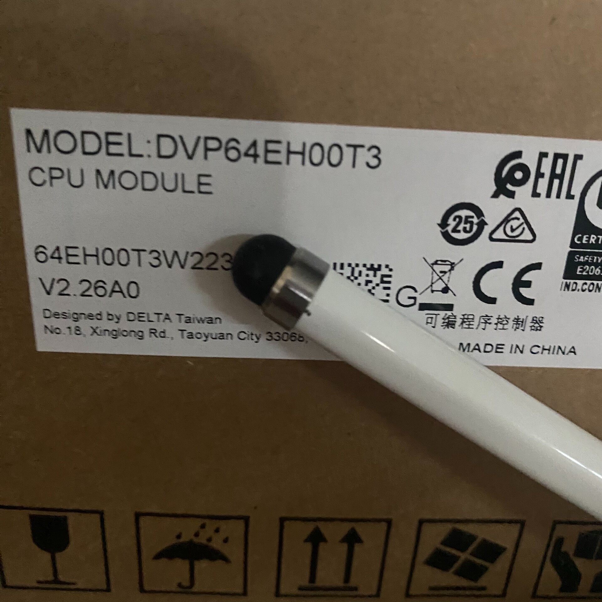 议价DVP64EH00T3 台达 可编程序控制器 CPU模块维修