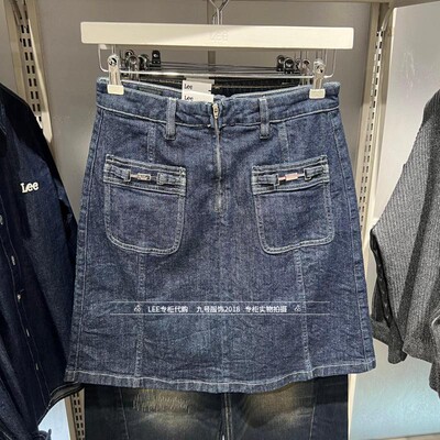 Lee青春流行女士牛仔短裙