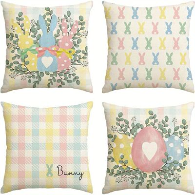 Small fresh Easter pillowcase Nordic home decoration pillowc