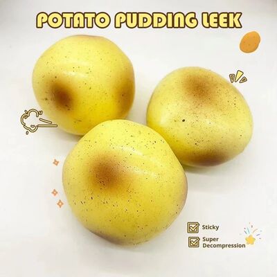 Fluid Potato Squishy Toy Slow Rise Stress Ball, Realistic Fr