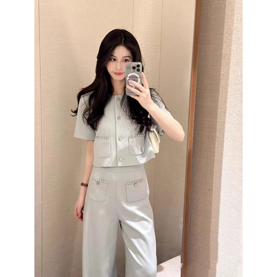 JR 专柜正品2025夏季新款单排扣气质通勤西装外套女上衣Q124603E