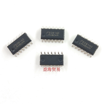 LMV824M 全新原装进口 SOP-14 贴片 IC集成电路芯片 LMV824MX